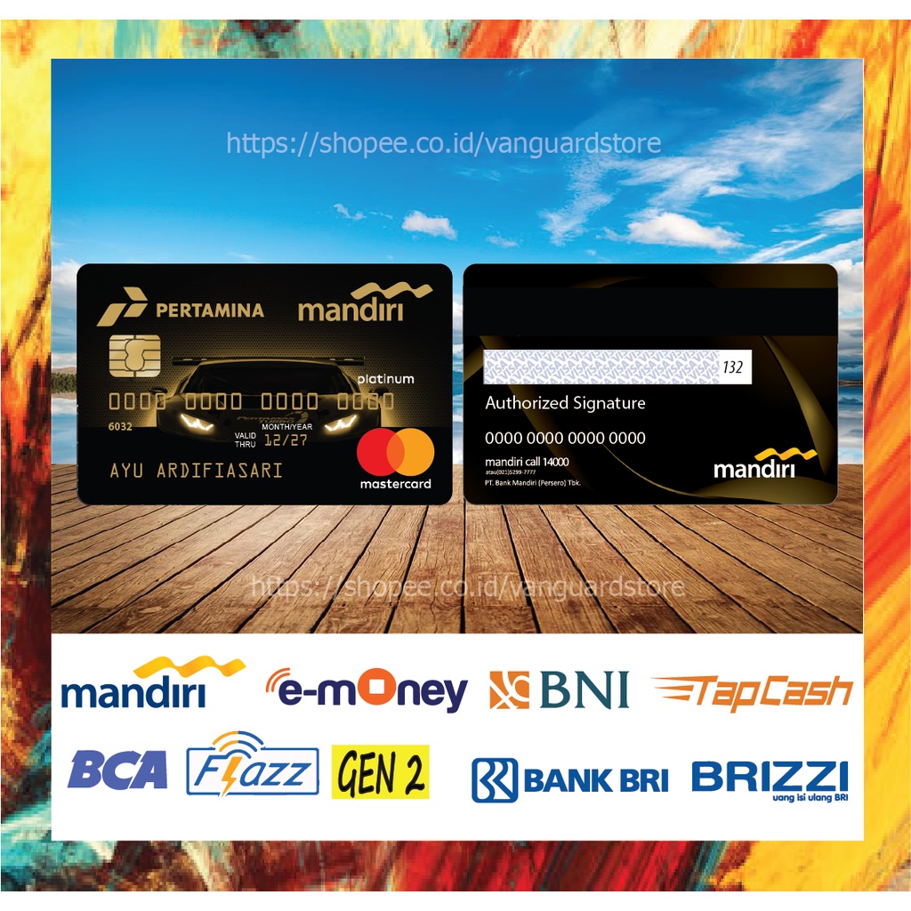 Jual KARTU E MONEY E TOLL PERTAMINA MASTERCARD DEBIT EMONEY MANDIRI ...