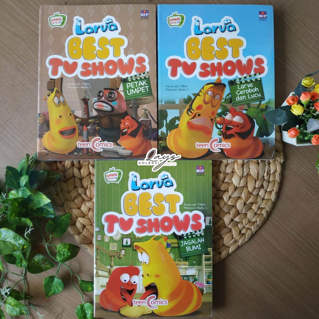 Jual Buku EduComics Larva | Shopee Indonesia