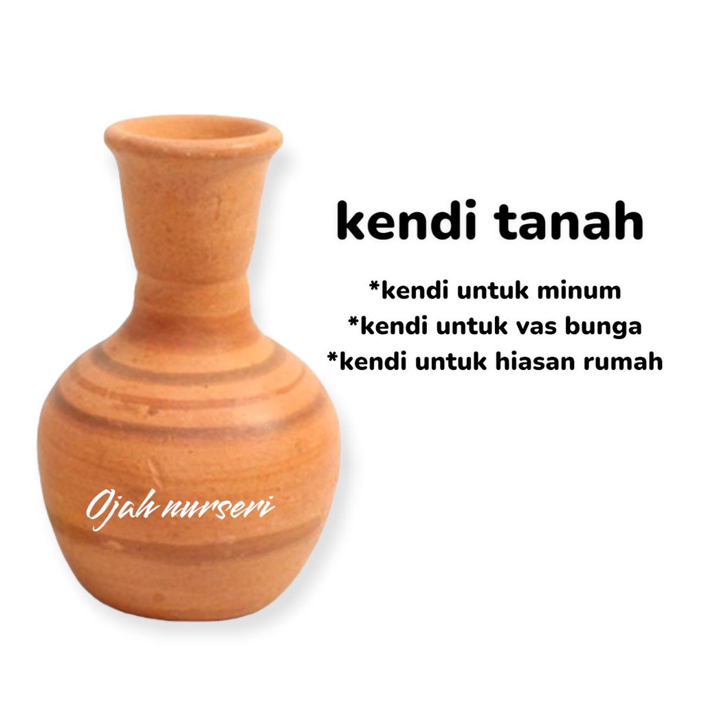 Jual KENDI TANAH LIAT/KENDI WADAH AIR/KENDI VAS BUNGA | Shopee Indonesia
