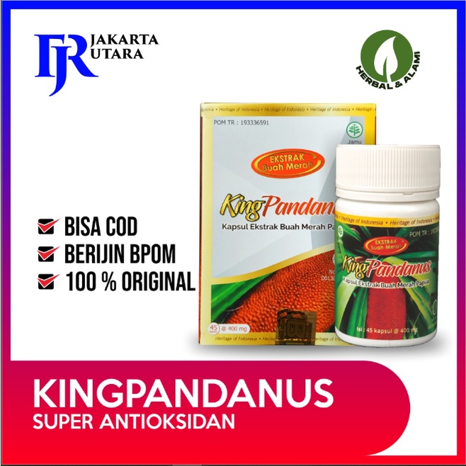 Jual KING PANDANUS ORIGINAL OBAT TRADISIONAL BUAH MERAH PAPUA | Shopee ...