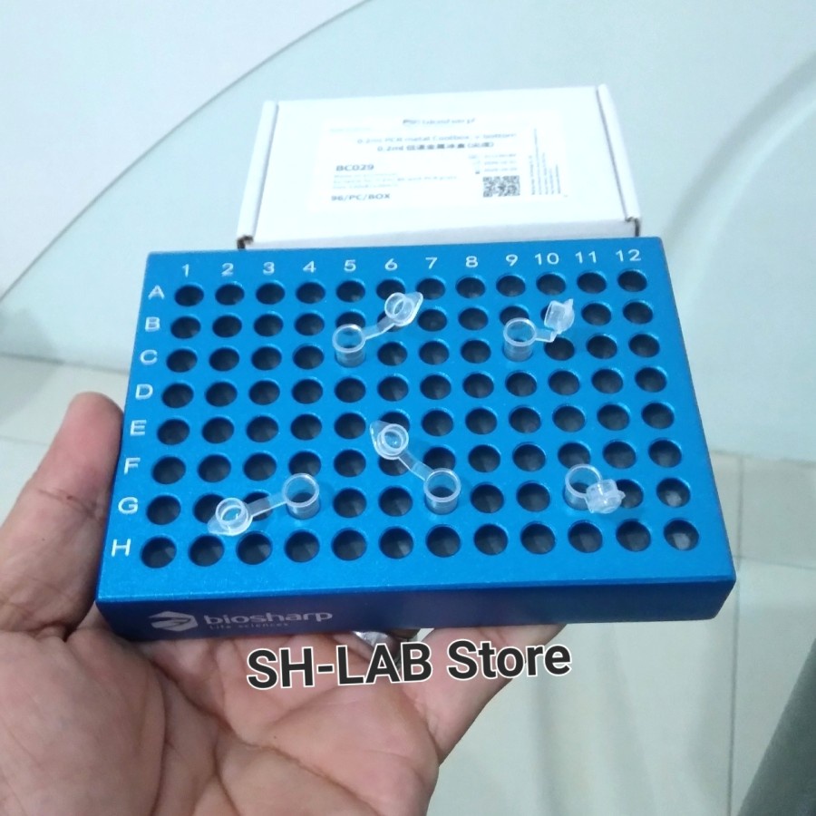 Jual Rack PCR Aluminium Cooling Block 0.2 ml x 96 Well | Shopee Indonesia