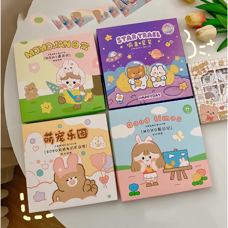 Jual sticker motif kartun anti air viral lucu korea transparant anne ...