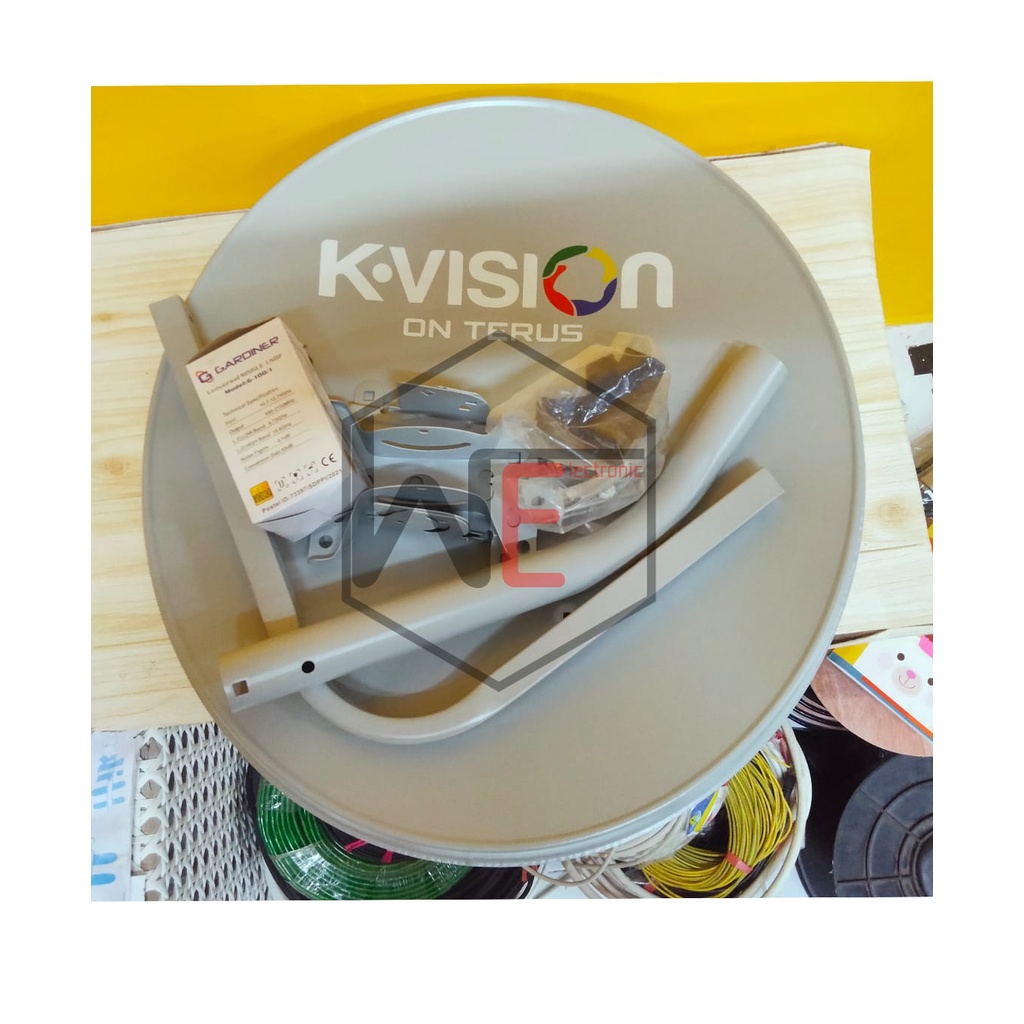 Jual [LIVE] Dish Parabola / Antena Parabola Ku Band 45 cm K-vision ...