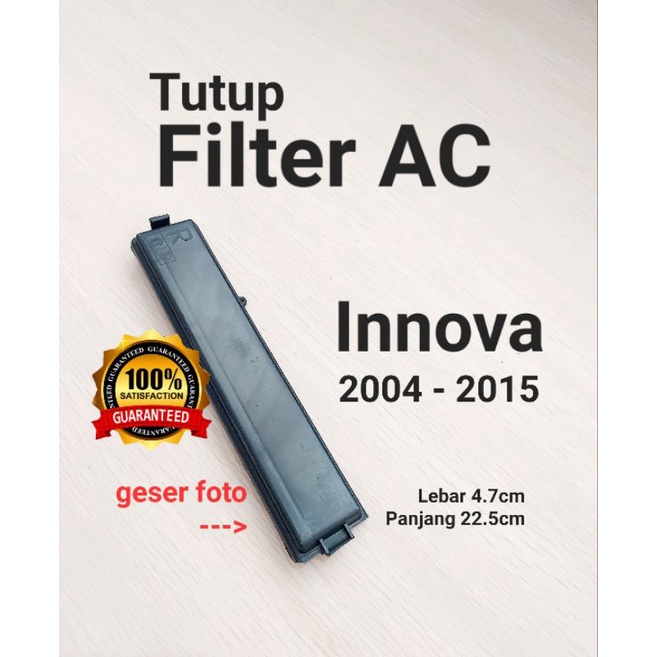 Jual Tutup Cover Filter Ac Cabin Innova 2004 - 2015 | Shopee Indonesia