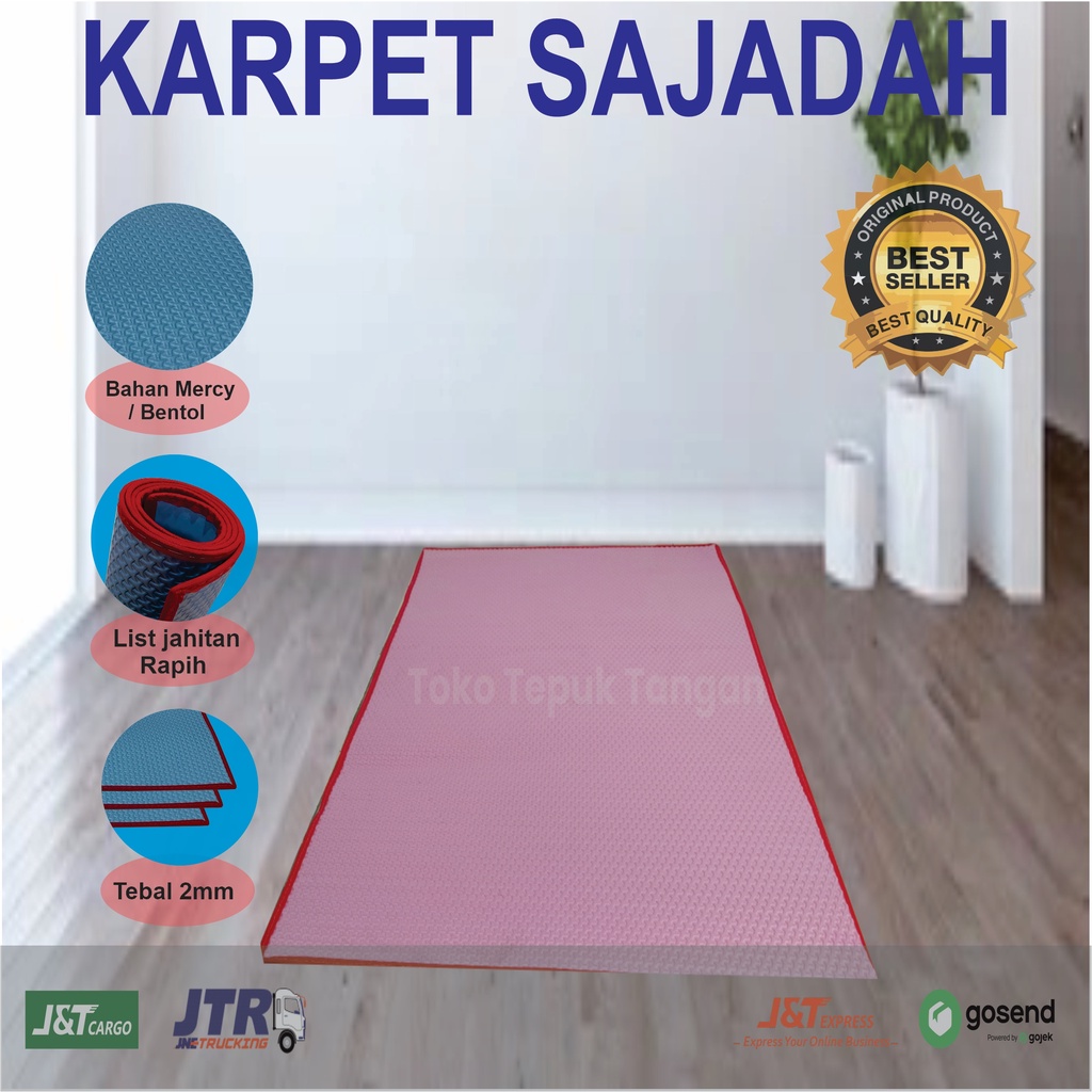 Jual Karpet Sajadah / KARPET BENTOL POLOS SAJADAH / Tikar Bentol Spon ...