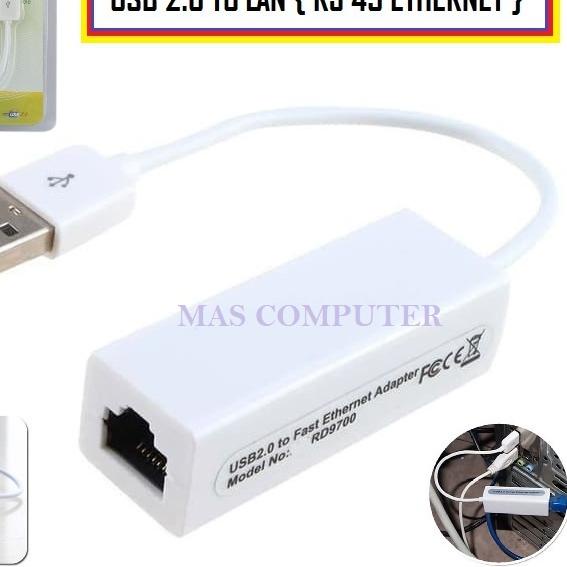 Jual ♦ Usb to Lan RJ45 / Kabel Usb to Lan RJ45 Cat5E / Usb 2.0 to ...