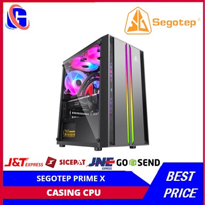 Jual CASING SEGOTEP PRIME X TEMPERED GLASS GAMING CASE | Shopee Indonesia