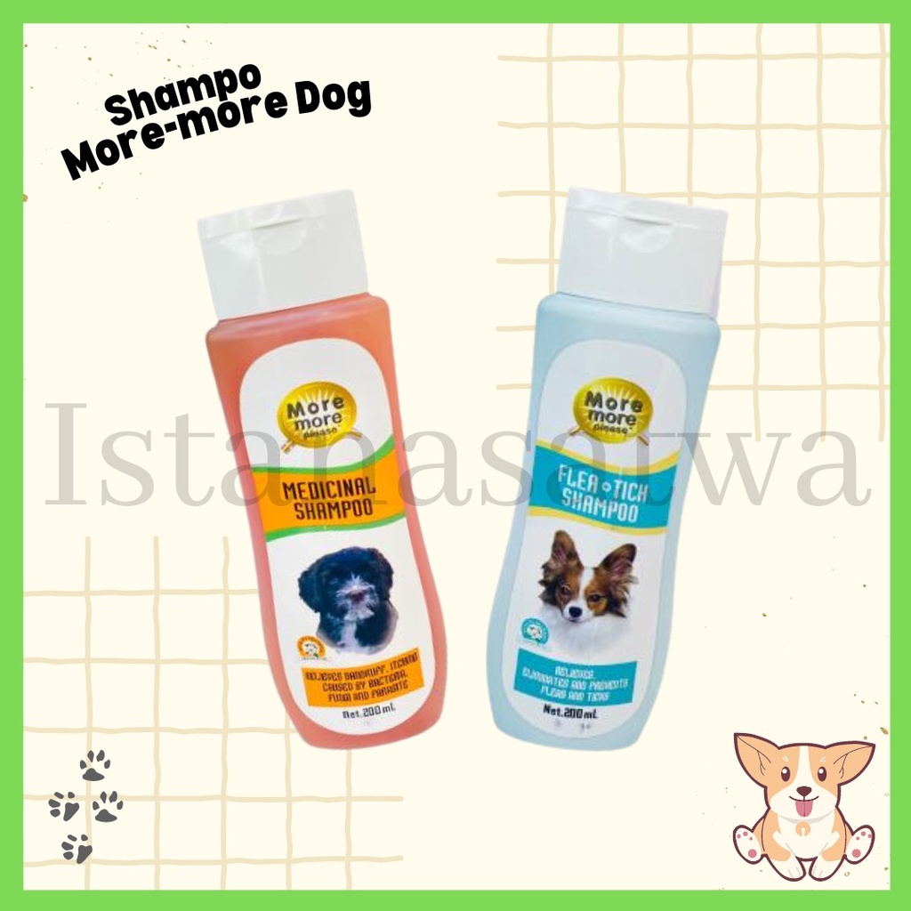 Jual Shampoo More More Dog 200ml Shampoo Anjing | Shopee Indonesia