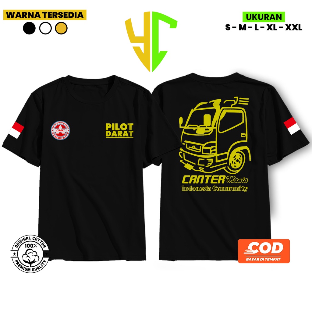 Jual YC KAOS KOMUNITAS TRUK INDONESIA - BAJU KAOS PRIA TSHIRT DISTRO ...
