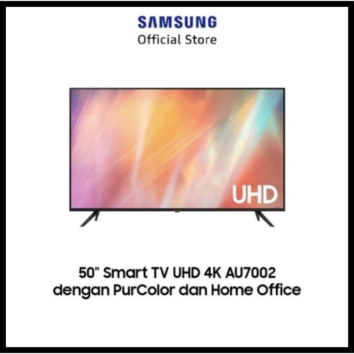Jual Samsung Smart Tv 50 Inch Crystal Uhd 4K 50Au7002 Ua50Au7002Kxxd | Shopee Indonesia