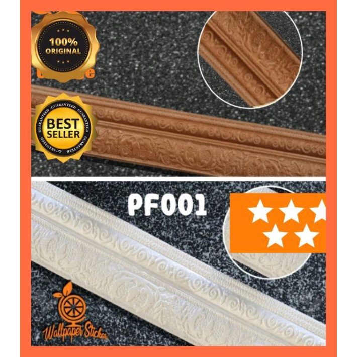 Jual Border List Wallpaper List Wallpaper Dinding Foam 3d Stiker List ...