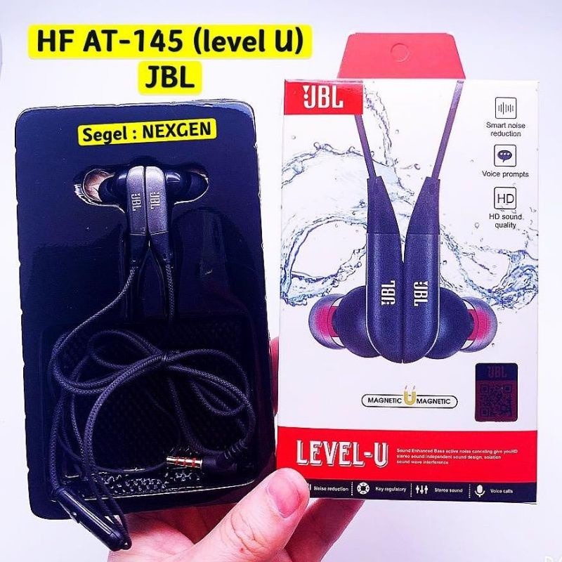 Jual HEADSET/ HF/ Henset/ Handfree/ Handset JBL AT-145 LEVEL U SUPER ...