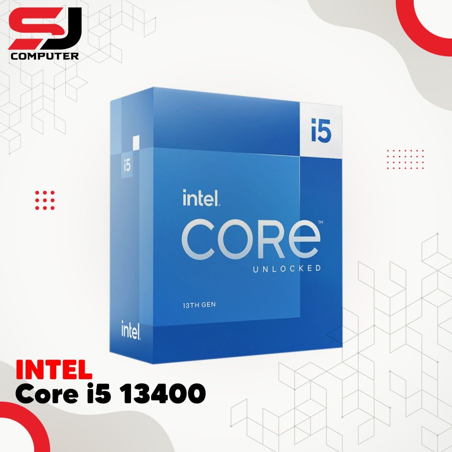 Jual PROCESSOR INTEL Core i5 13400 Box | Raptor Lake LGA1700 up to 4 ...