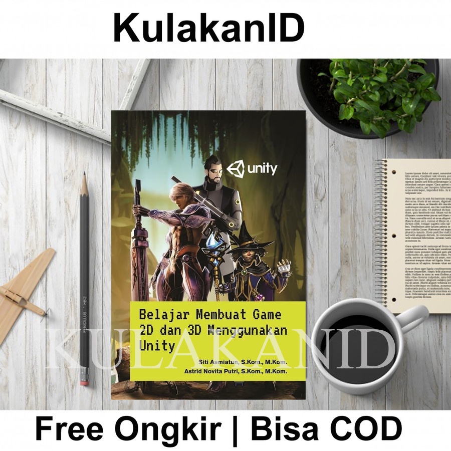 Jual Buku Belajar Membuat Game 2D dan 3D Menggunakan Unity Buku Teknik ...