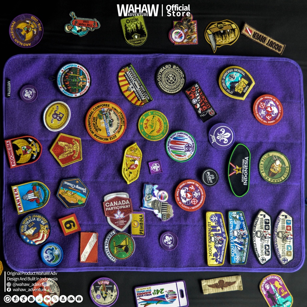 Jual Tactical Morale Patch Holder Wall - Velcro Badge - Kolektor ...