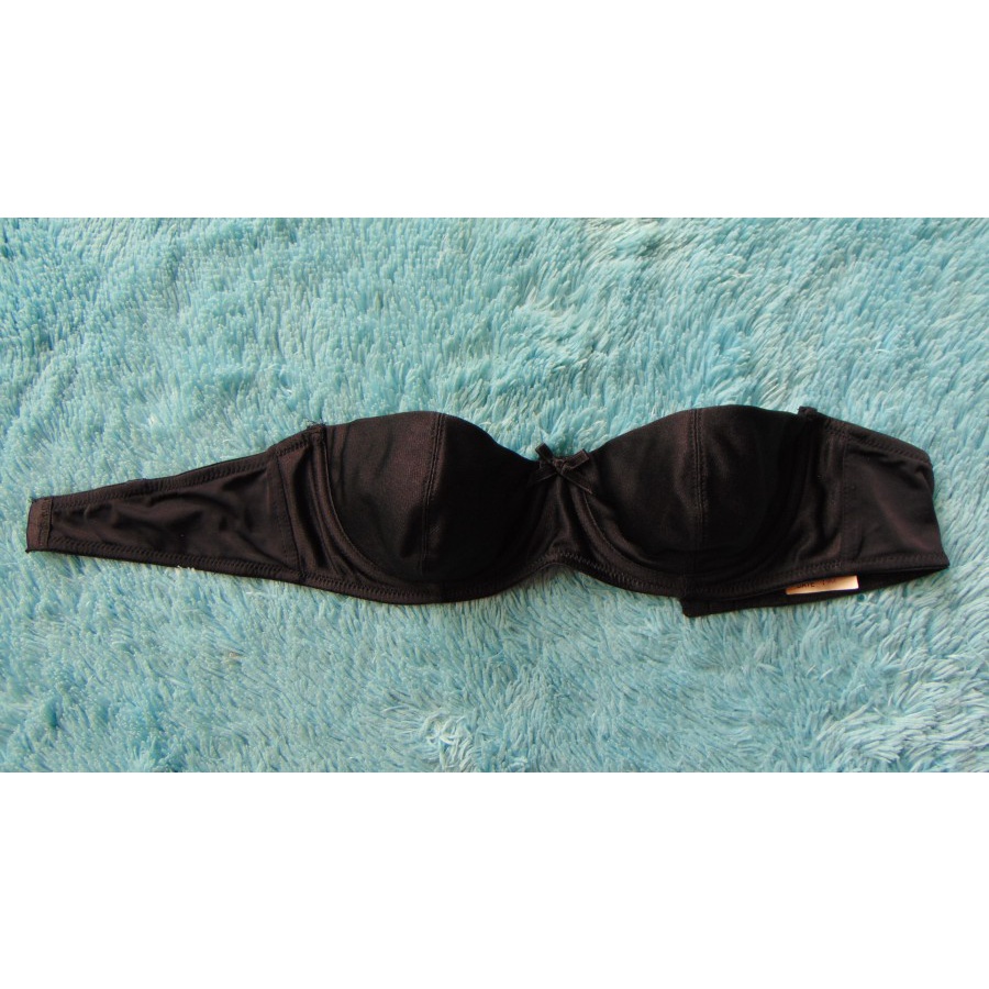 Jual BRA SAMPLE WONDERBRA BLK 01 STRAPLESS BRA BLACK POLOS SIZE 34B ...
