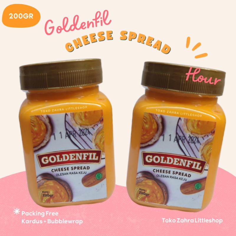 Jual Selai Goldenfil Cheese Spread 200gr (Tanpa Crunchy) | Shopee Indonesia