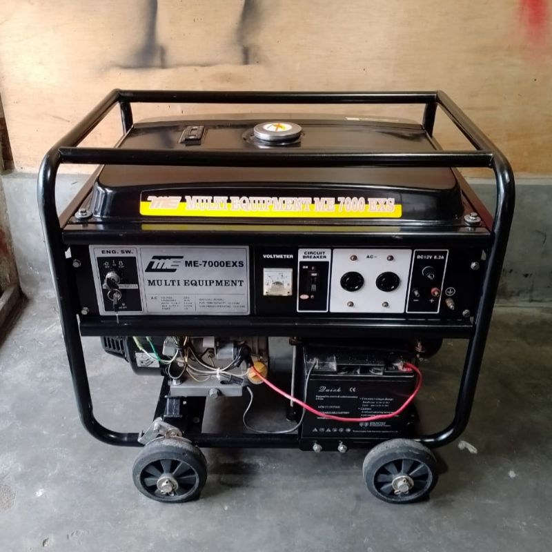 Jual Mesin genset Multi equipment ME 7000 EXS 6000 Watt Starter ...