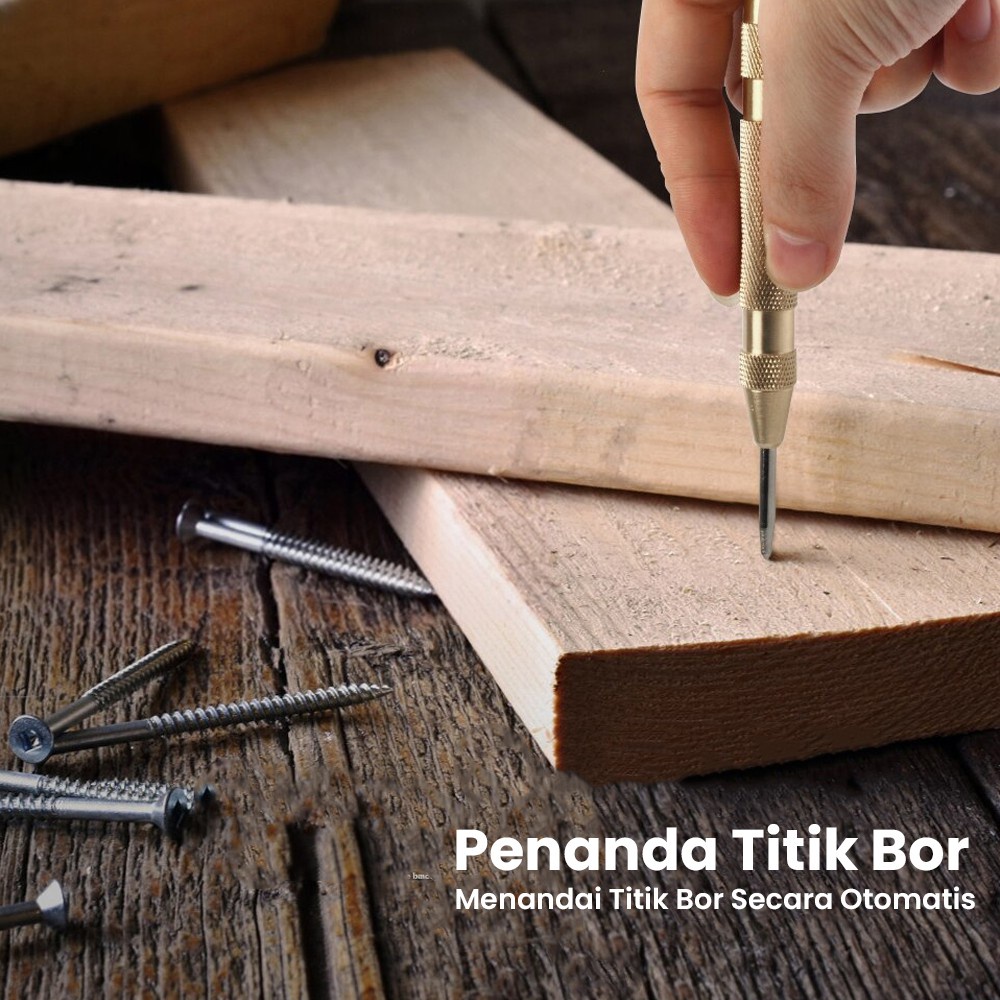 Jual Alat Penanda Titik Mata Bor Automatic Center Punch Penanda Titik ...