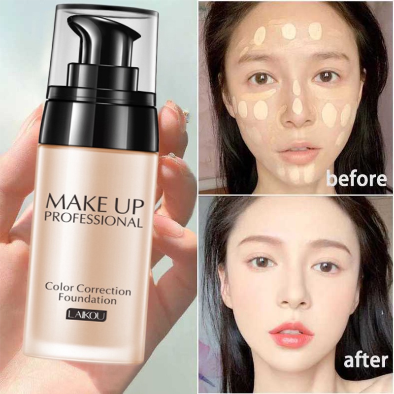 Jual Liquid foundation BB cream Makeup face 40G Whitening Moisturizing ...