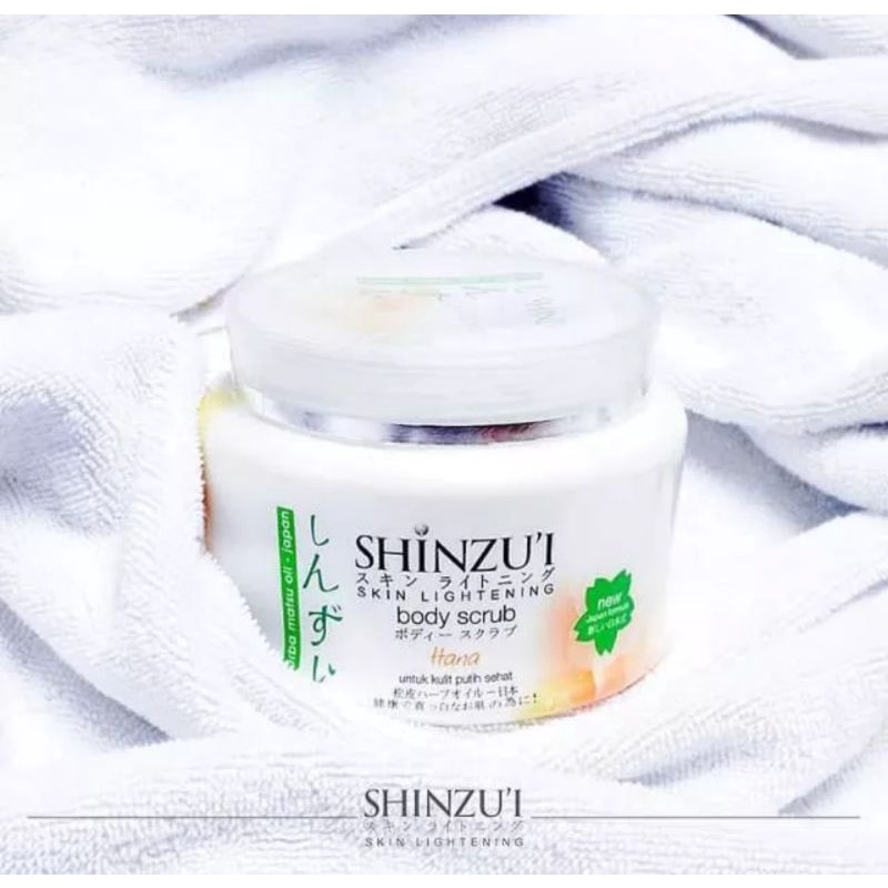 Jual Shinzui Skin Lightening Body Scrub 100gr | Shinzui Lulur 100gr ...