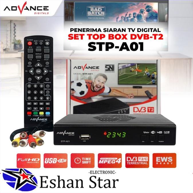 Jual Advance Set Top Box TV Digital DVB-T2 STP-A01 | Shopee Indonesia