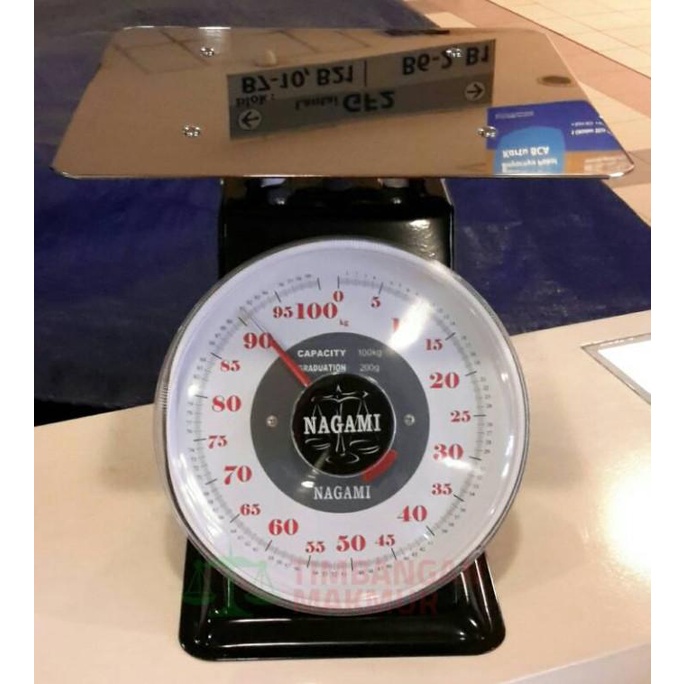 Jual Timbangan Duduk Jarum Nagami 100kg (Gojek) | Shopee Indonesia