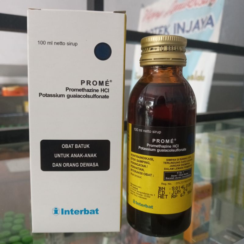 Jual PROME SIRUP OBAT BATUK 100 ML | Shopee Indonesia