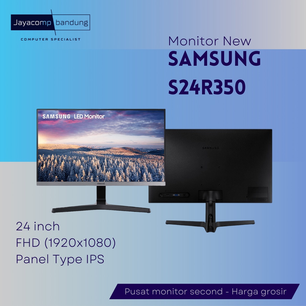 Jual Monitor LED 24 inch Samsung SR35 S24R350 - IPS 75Hz (New) | Shopee ...