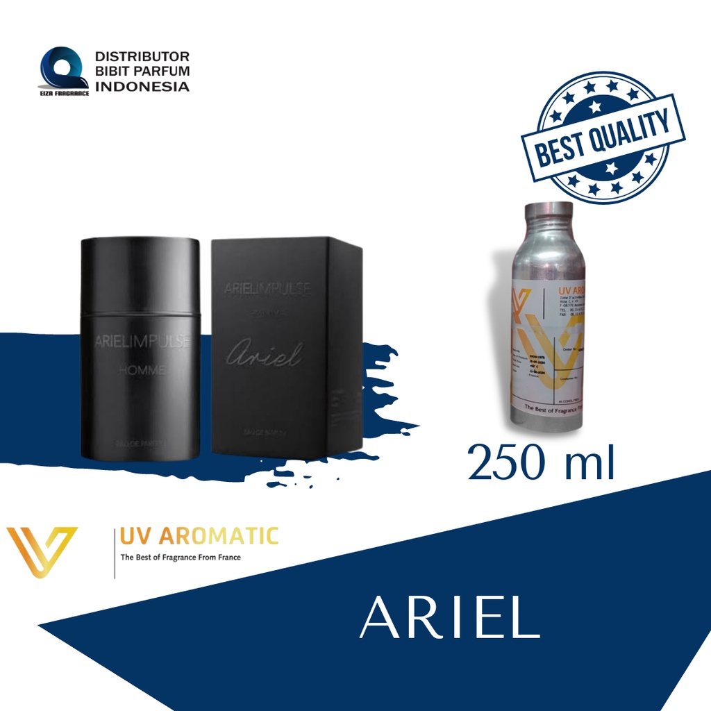 Jual BIBIT PARFUM ORIGINAL ARIEL UKURAN 250 ML UV AROMATIC | Shopee ...