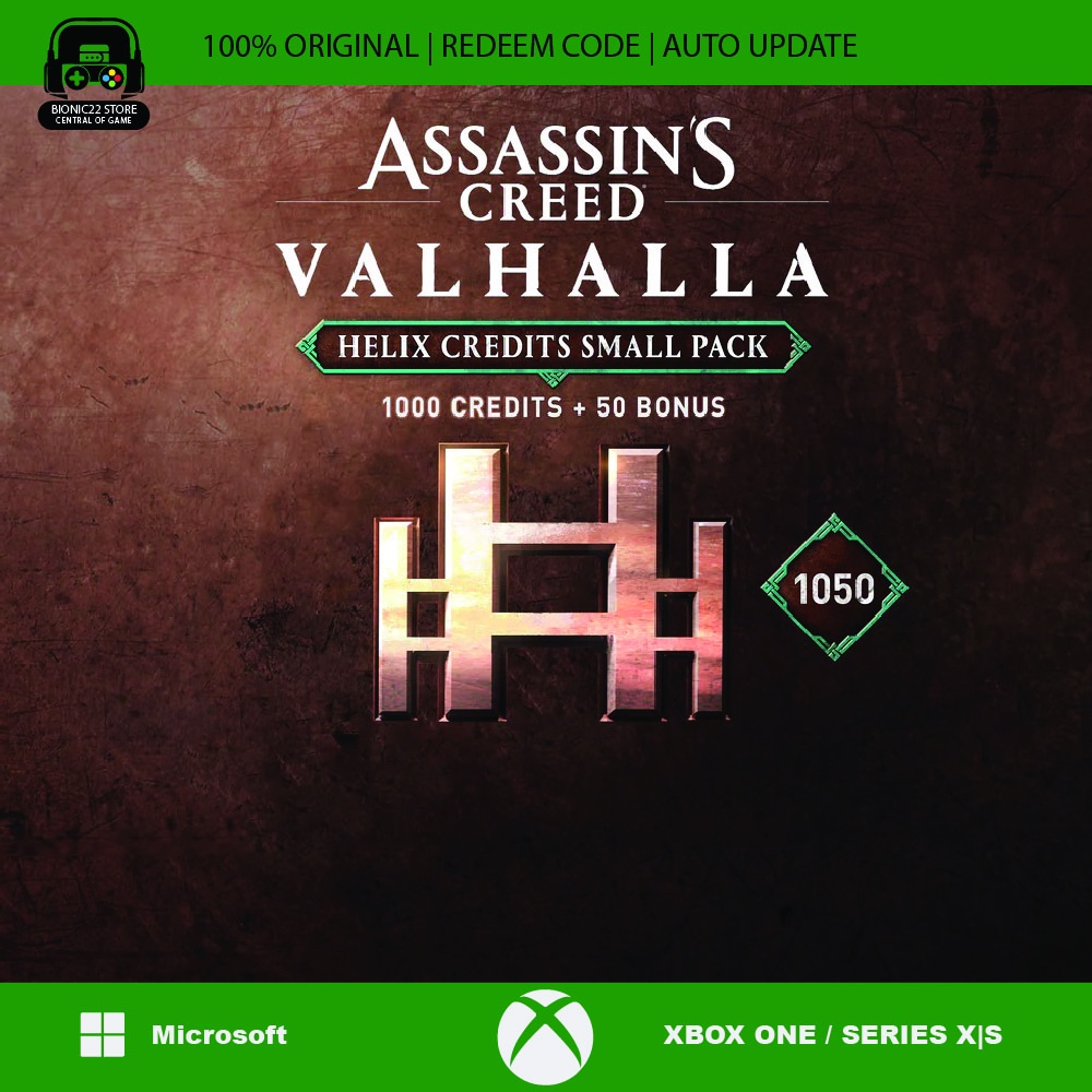 Jual Assassin's Creed Valhalla Helix Creedit Small Pack Xbox One Series ...