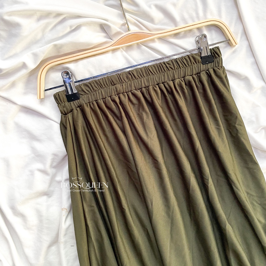 Jual ROK KERJA WANITA POLOS BASIC PREMIUM 100%HYGET SUPER /ROK POLOS ...