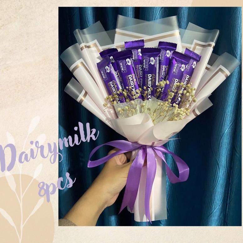 Jual HARGA GROSIR >> Buket cokelat // dairy milk 30gr // silverqueen ...