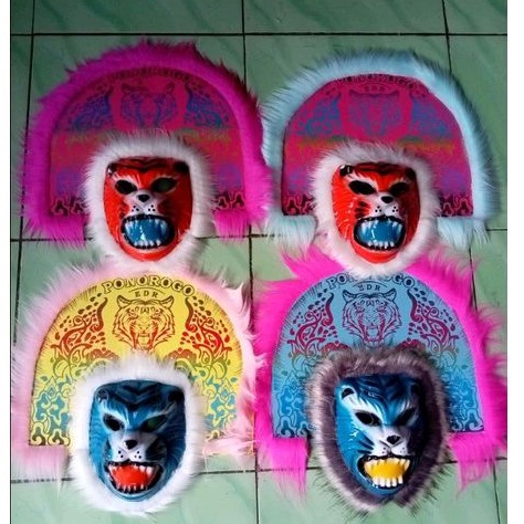 Jual Mainan Anak Topeng Reog Ponorogo Anak anak Topeng Reog | Shopee ...