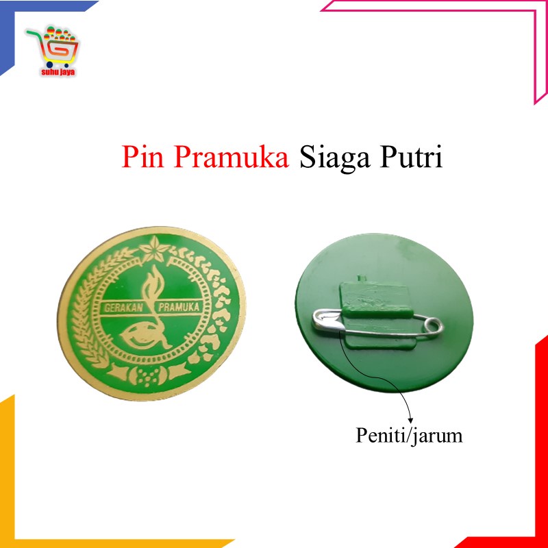 Jual Atribut Pin Pramuka Tanda Penutup Kepala Putra Putri Siaga ...