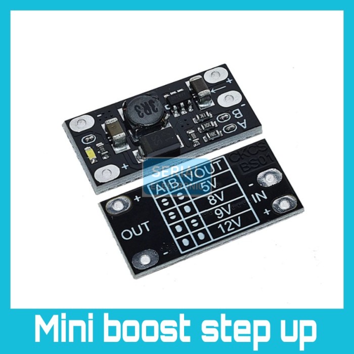 Jual Mini boost DC DC step up 1.5A 5V/8V/9V/12V LED indicator | Shopee ...