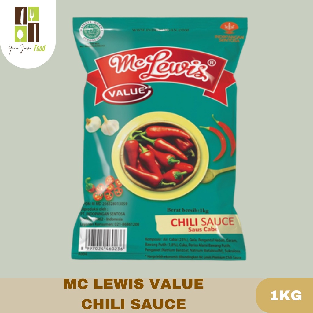 Jual MC Lewis Chili Sauce/Saus Cabe/Tomato Sauce/Saus Tomat/Extra Hot 1 ...