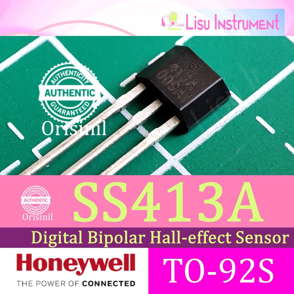 Jual SS413A 413A Digital Bipolar Hall-effect Sensor TO-92S Honeywell Original | Shopee Indonesia