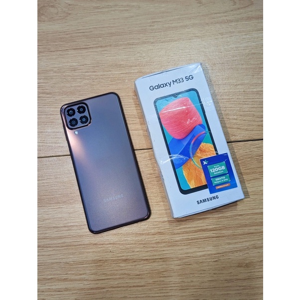 Jual SAMSUNG M33 6/128 DAN 8/128 GB 5G | Shopee Indonesia
