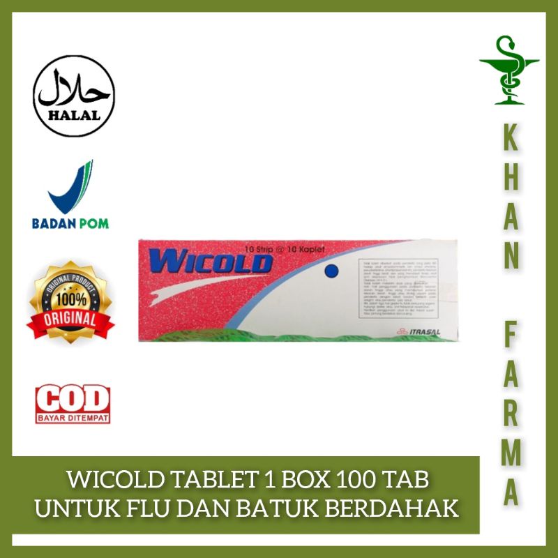 Jual WICOLD TABEL OBAT PILEK FLU HIDUNG TERSUMBAT DAN BATUK BERDAHAK ...