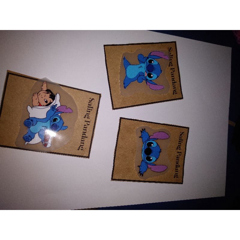 Jual STIKER KAIN STIKER DTF STIKER SETRIKA STIKER STITCH KARTUN ...