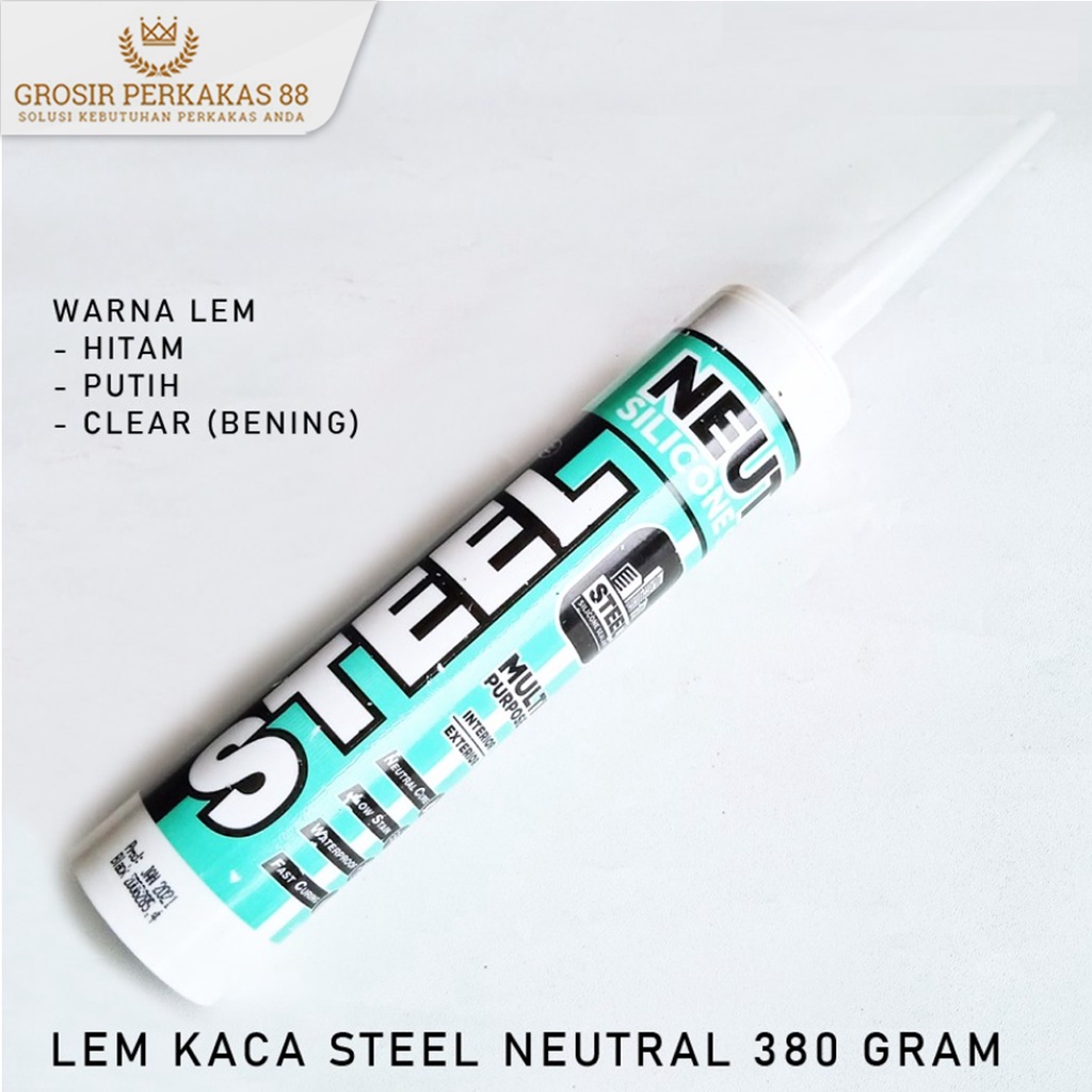 Jual Lem Silent Sealant Akuarium Kaca Aquarium Silicon Silikon Neutral ...