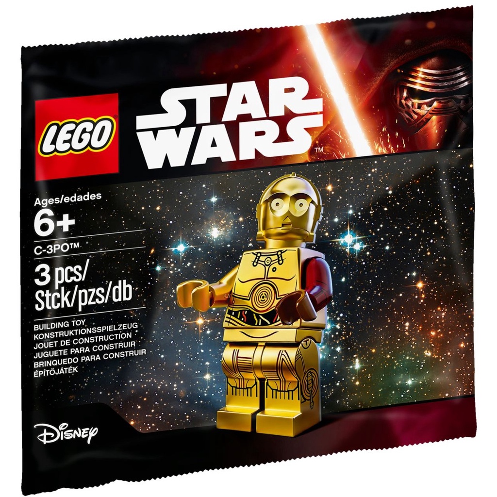 Jual LEGO Star Wars - 5002948 C-3PO Polybag Set Building Kid Toy C3PO ...