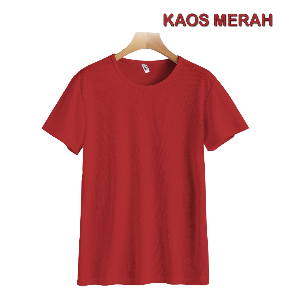 Jual KAOS ANAK DAN DEWASA TOPPING WARNA KAOS ( PUTIH, MERAH, KUNING ...