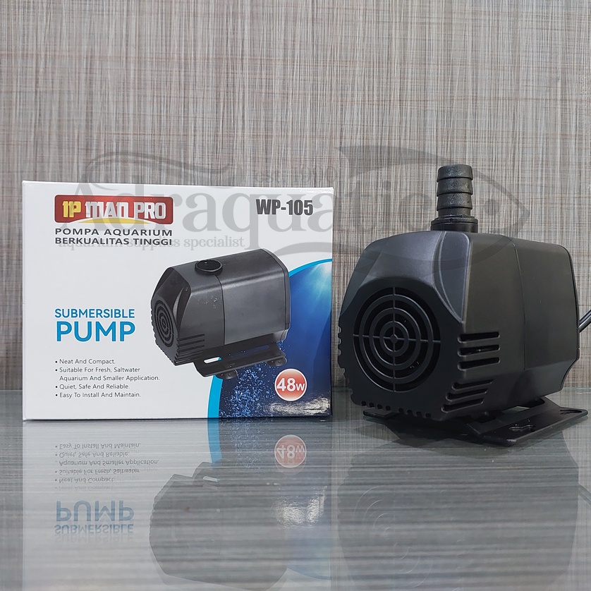 Jual IP WP-105 SUBMERSIBLE WATER PUMP POMPA AIR CELUP FILTER AQUARIUM KOLAM HIDROPONIK | Shopee ...