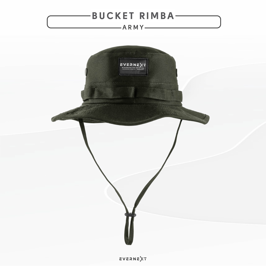 Jual Evernext -Topi Bucket Hat Pria Topi Rimba Topi Travelling Outdoor ...