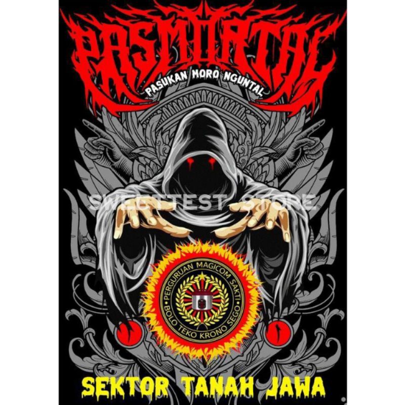 Jual BENDERA PASMORTAL FULL PRINTING | Shopee Indonesia