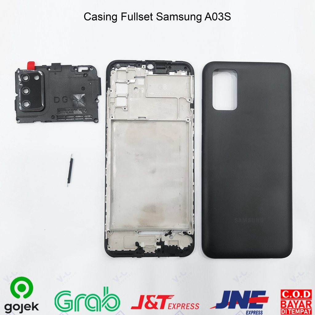Jual CASING FULLSET SAMSUNG A03S CASING HOUSING | Shopee Indonesia