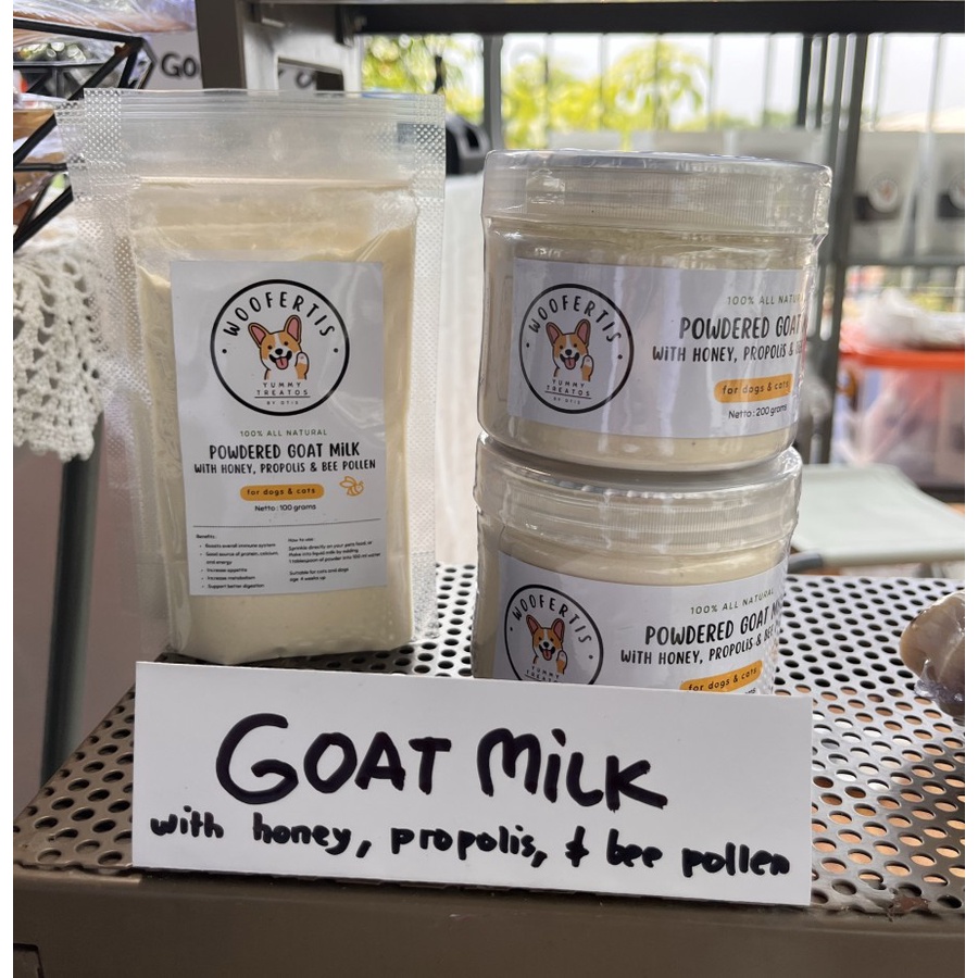 Jual Woofertis Goat Milk Powder | Susu untuk Anjing Kucing Puppy Kitten ...