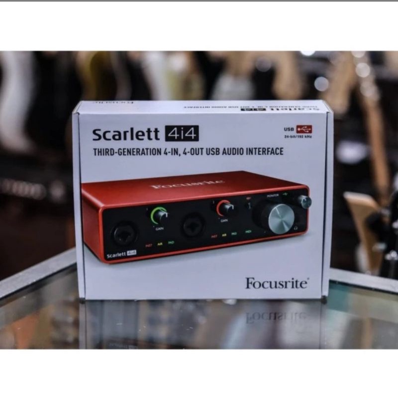Jual Focusrite Scarlett 4i4 3rd Gen - Usb Sound Card | Shopee Indonesia